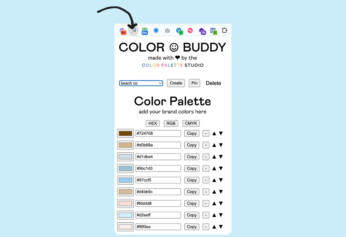 How to Save Your Brand Colors for Easy Access – The Color Palette Studio