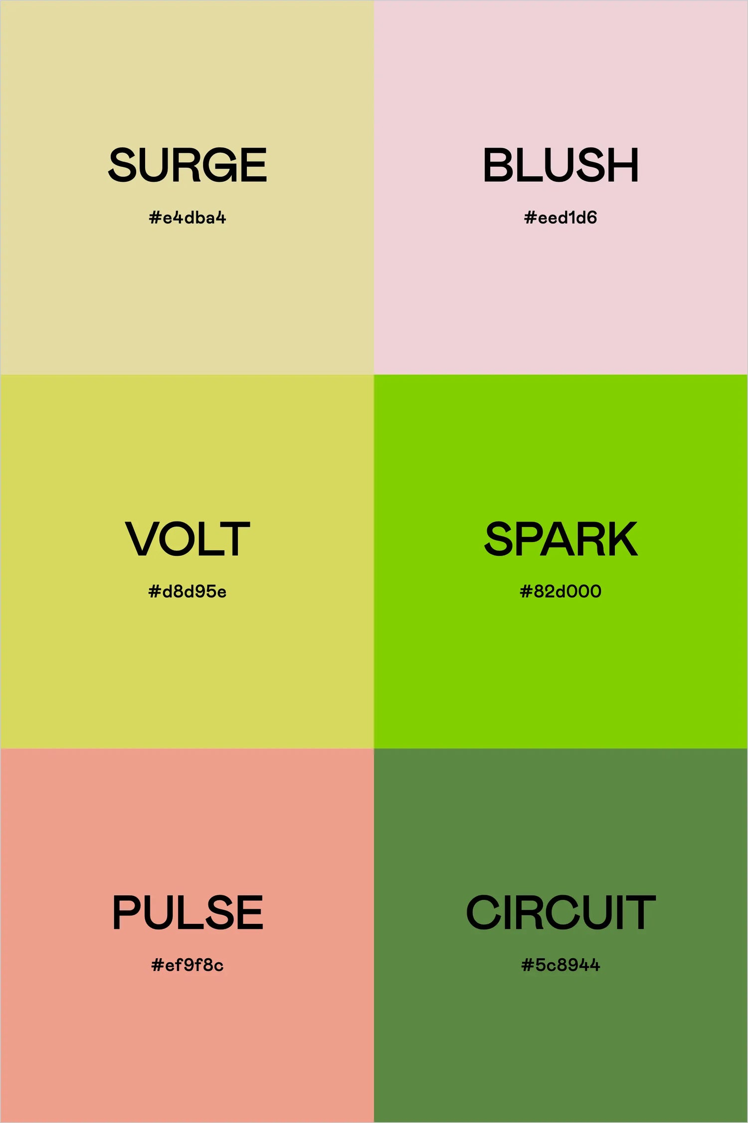 Color Palettes – Page 6 – The Color Palette Studio