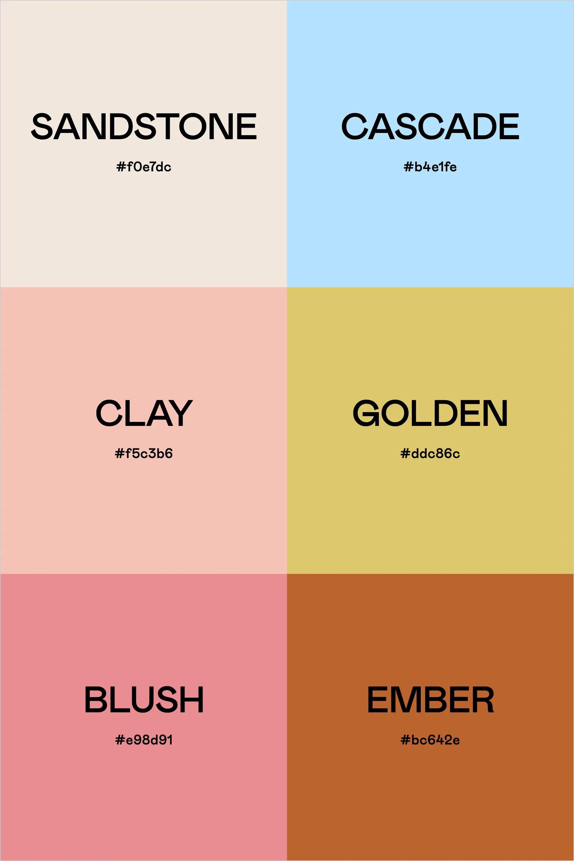 Color Palette: Hiking Trail – The Color Palette Studio