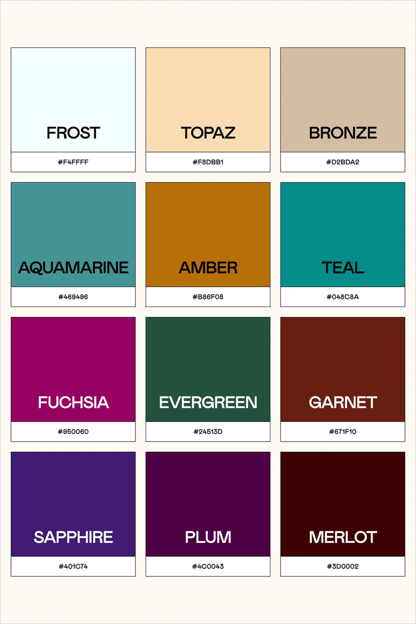 Jewel Tones – The Color Palette Studio