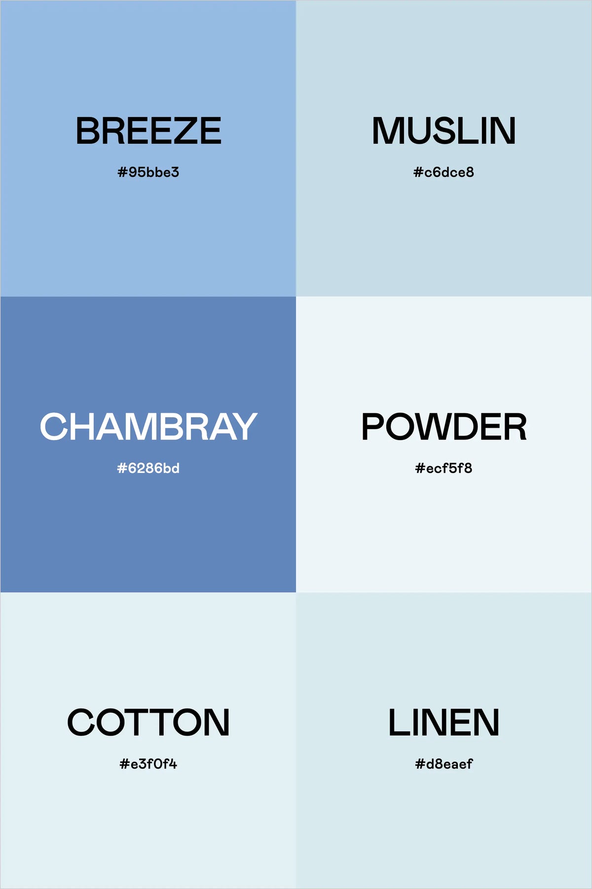 Soft Serenity: A Fresh Take on Blue Monochromatic Design – The Color ...