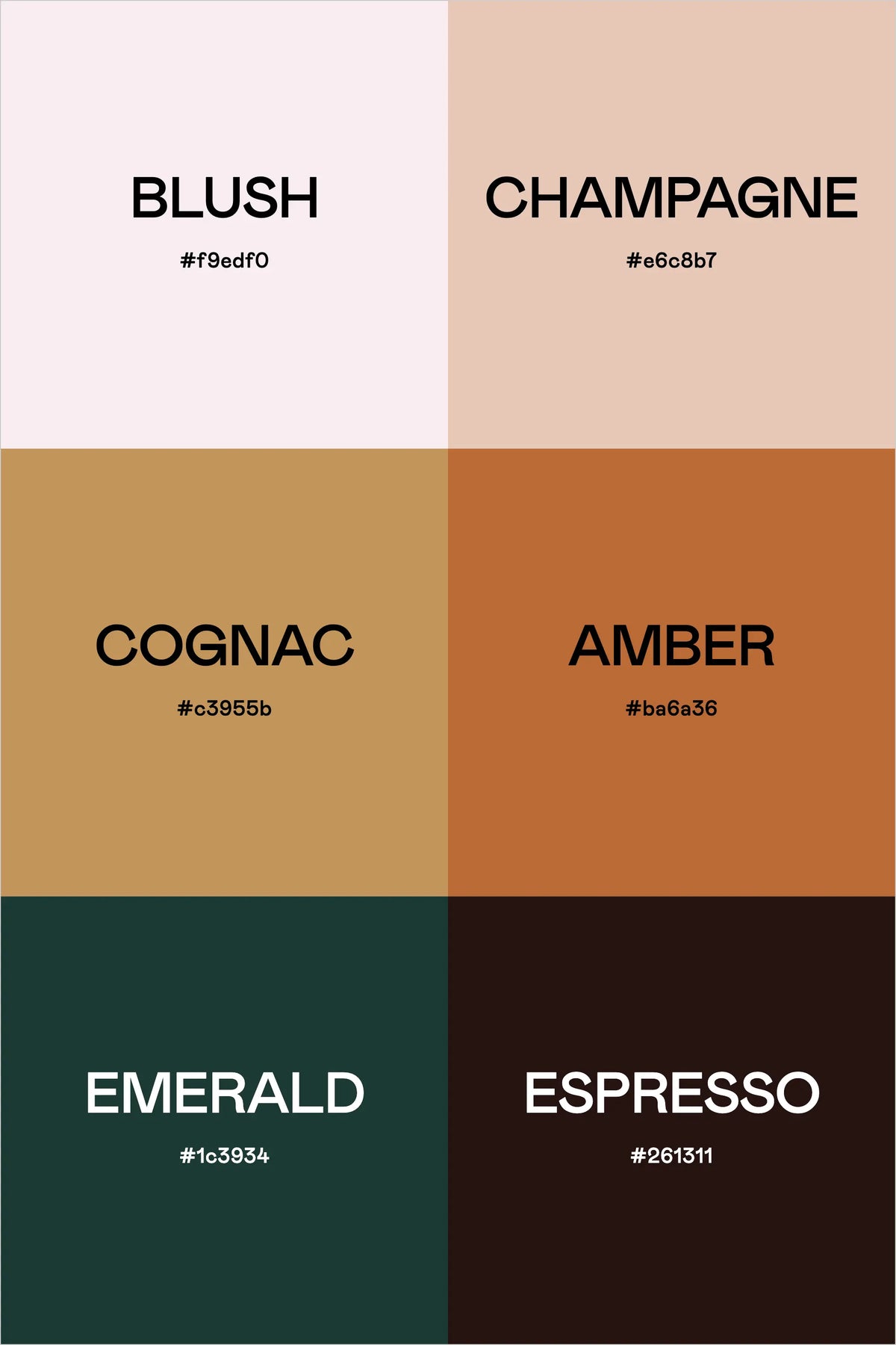 Color Palette: Luxe & Elegant – The Color Palette Studio