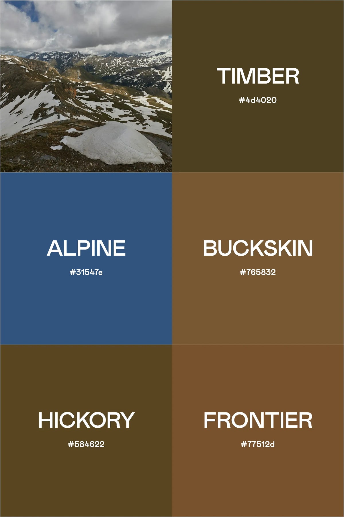 Mountain Heritage: A Rugged Palette for Adventure Brands – The Color ...
