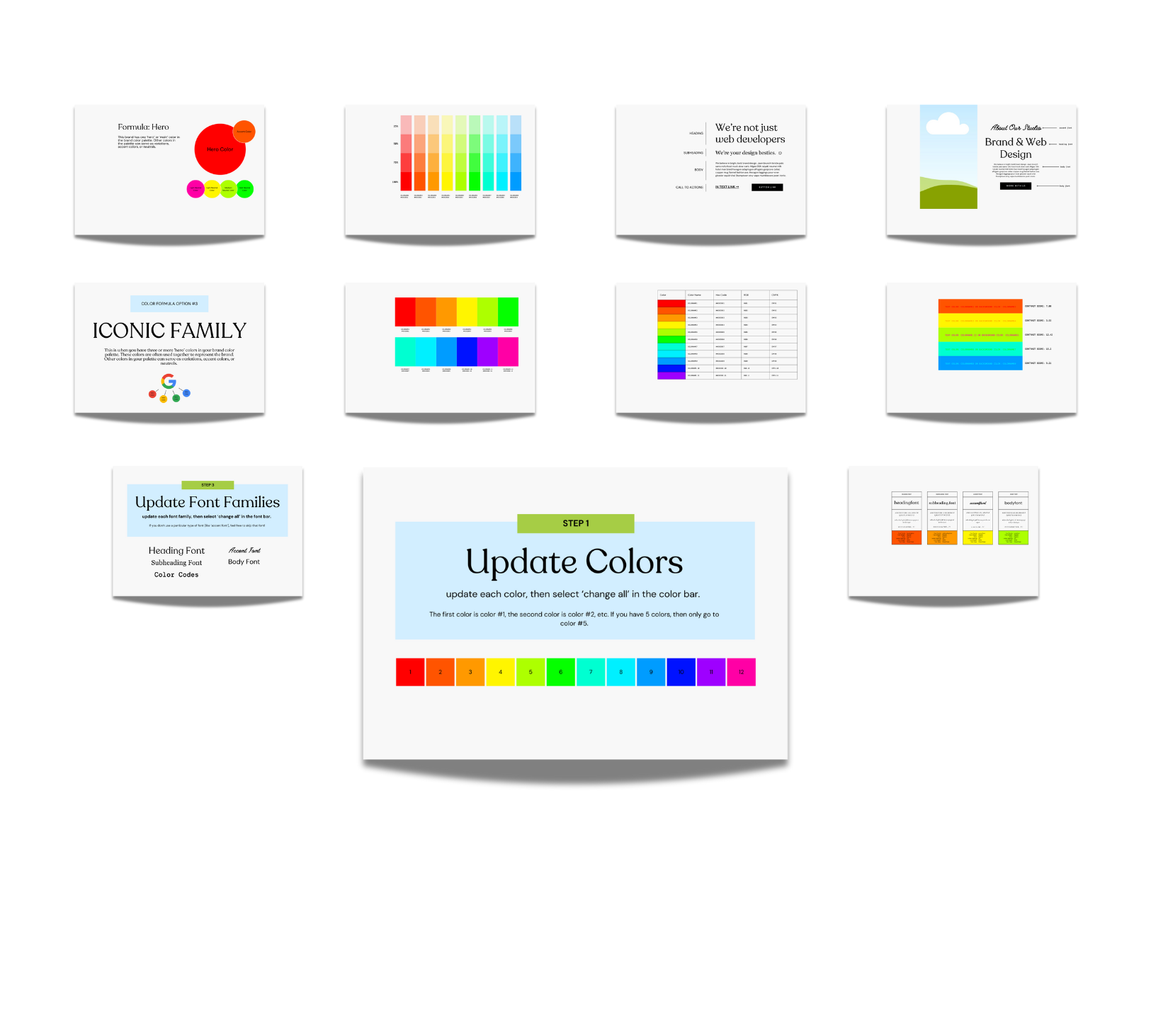 Brand Guideline Builder: Mix & Match Templates for Brand Guidelines 🎨 ...