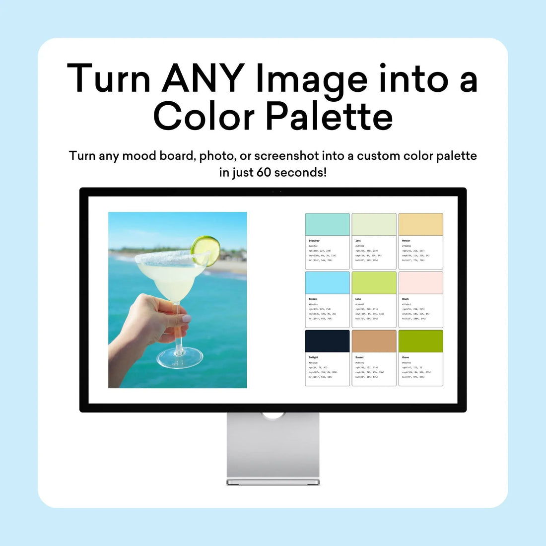Access the Cheat Sheet – The Color Palette Studio