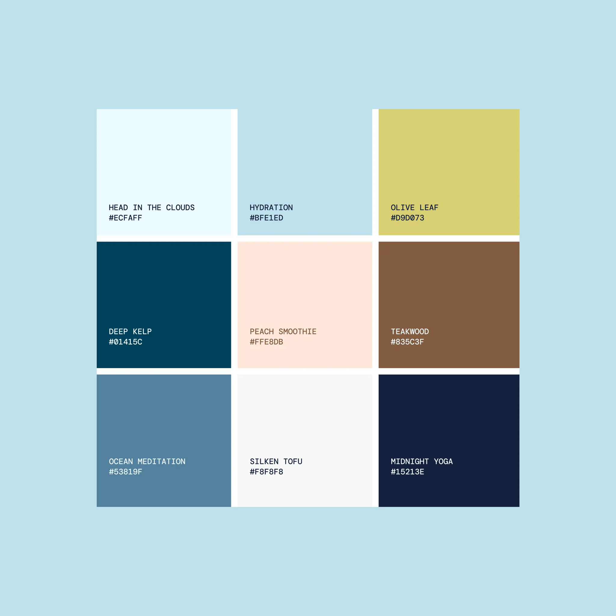 Color Palette Style Guides – The Color Palette Studio
