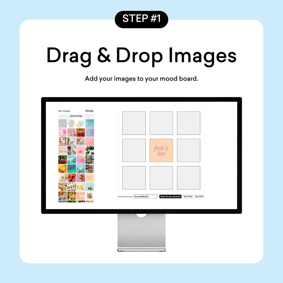 Mood Board Maker – The Color Palette Studio