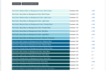 Color Palette Tester: Fast Usability & Contrast Check for Brand Colors ...