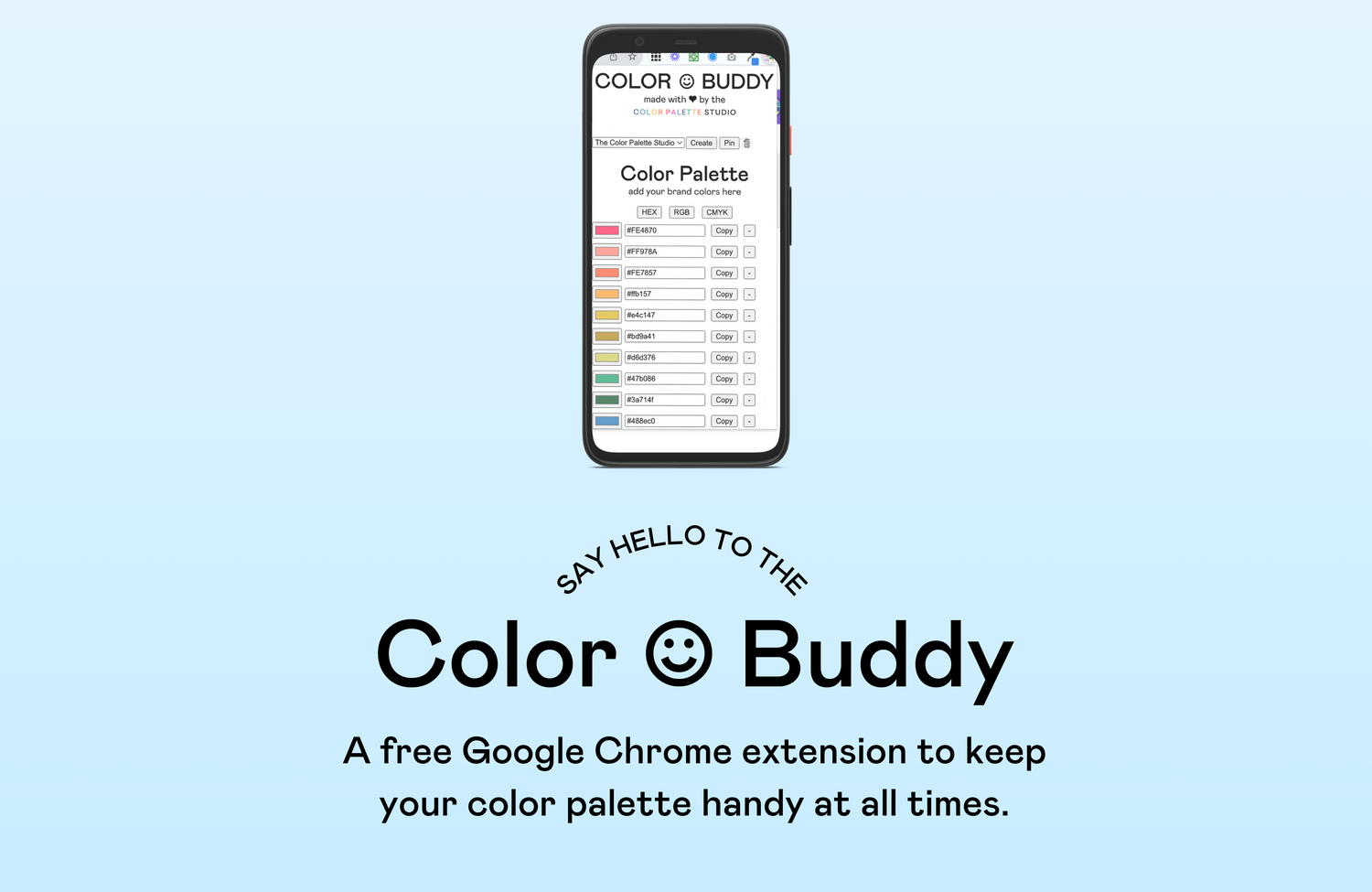Color Buddy: Chrome Extension for Instant Color Palette Access – The ...